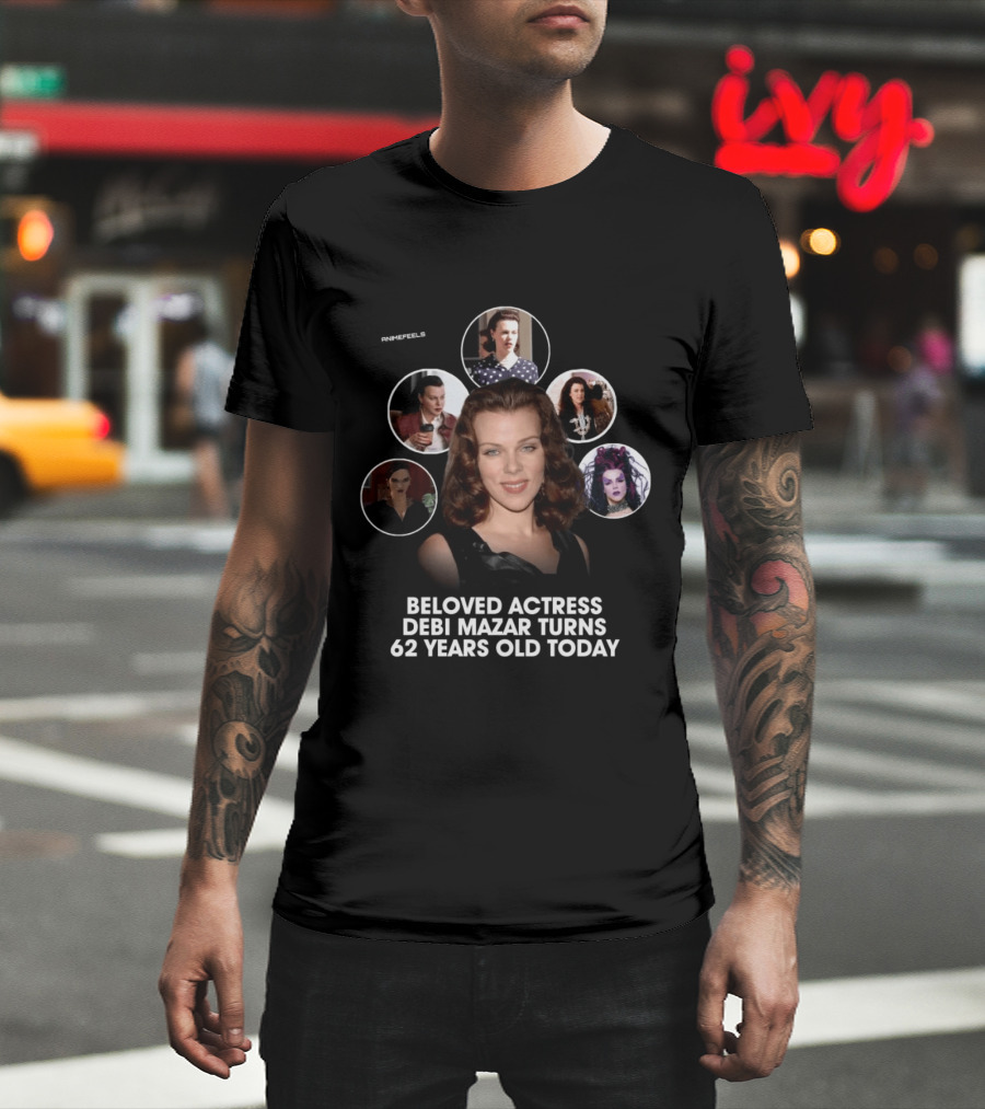 Beloved Actress Debi Mazar Celebrates 62nd Birthday With Iconic Roles AnimeFeels T-Shirt
