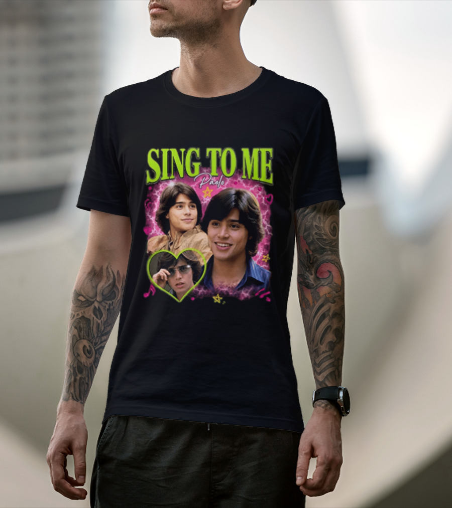 Sing To Me Paolo Lizzie McGuire Movie T-Shirt