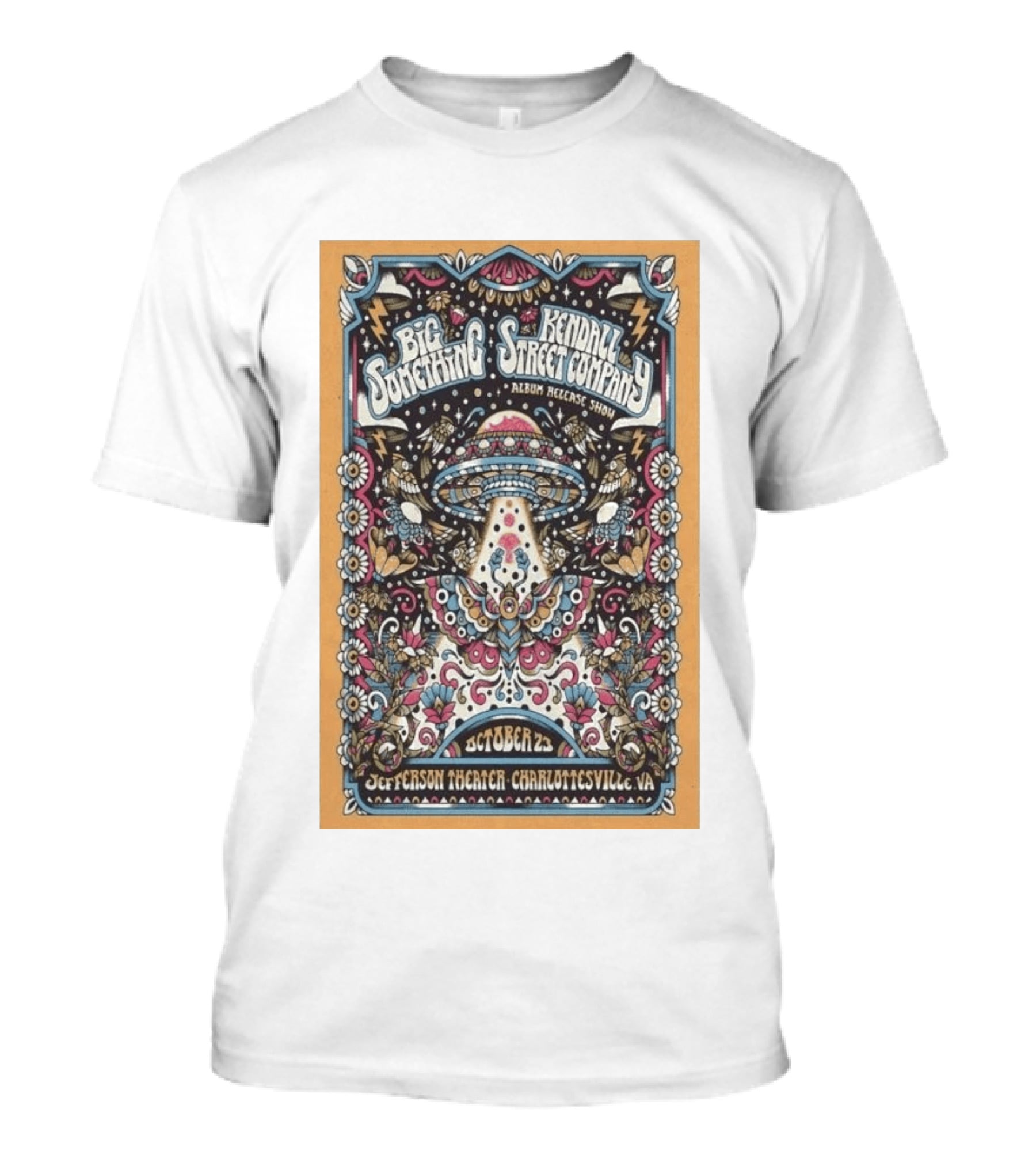 Big Something Kendall Street Company Album Release Show Jefferson Theater Charlottesville VA October 25 2026 T-Shirt