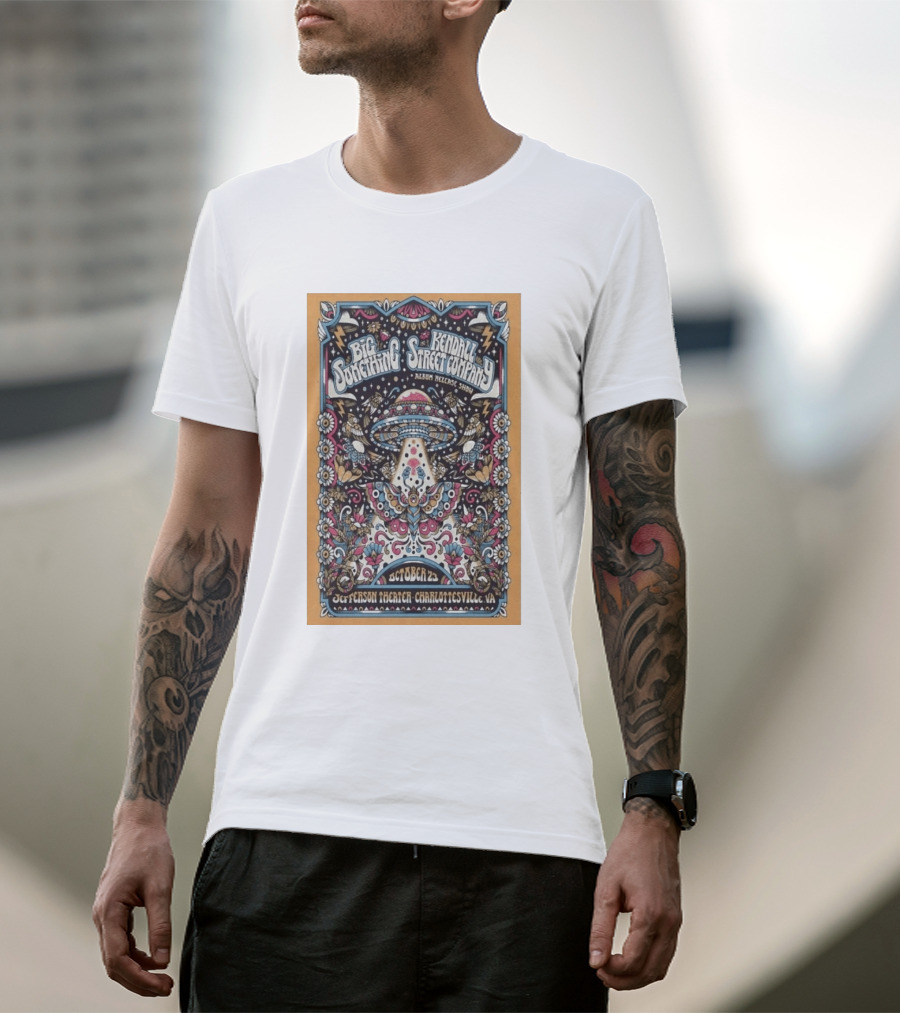 Big Something Kendall Street Company Album Release Show Jefferson Theater Charlottesville VA October 25 2026 T-Shirt