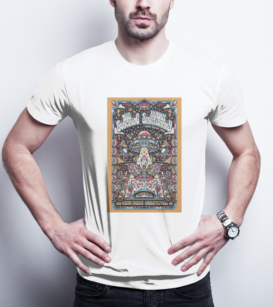 Big Something Kendall Street Company Album Release Show Jefferson Theater Charlottesville VA October 25 2026 T-Shirt