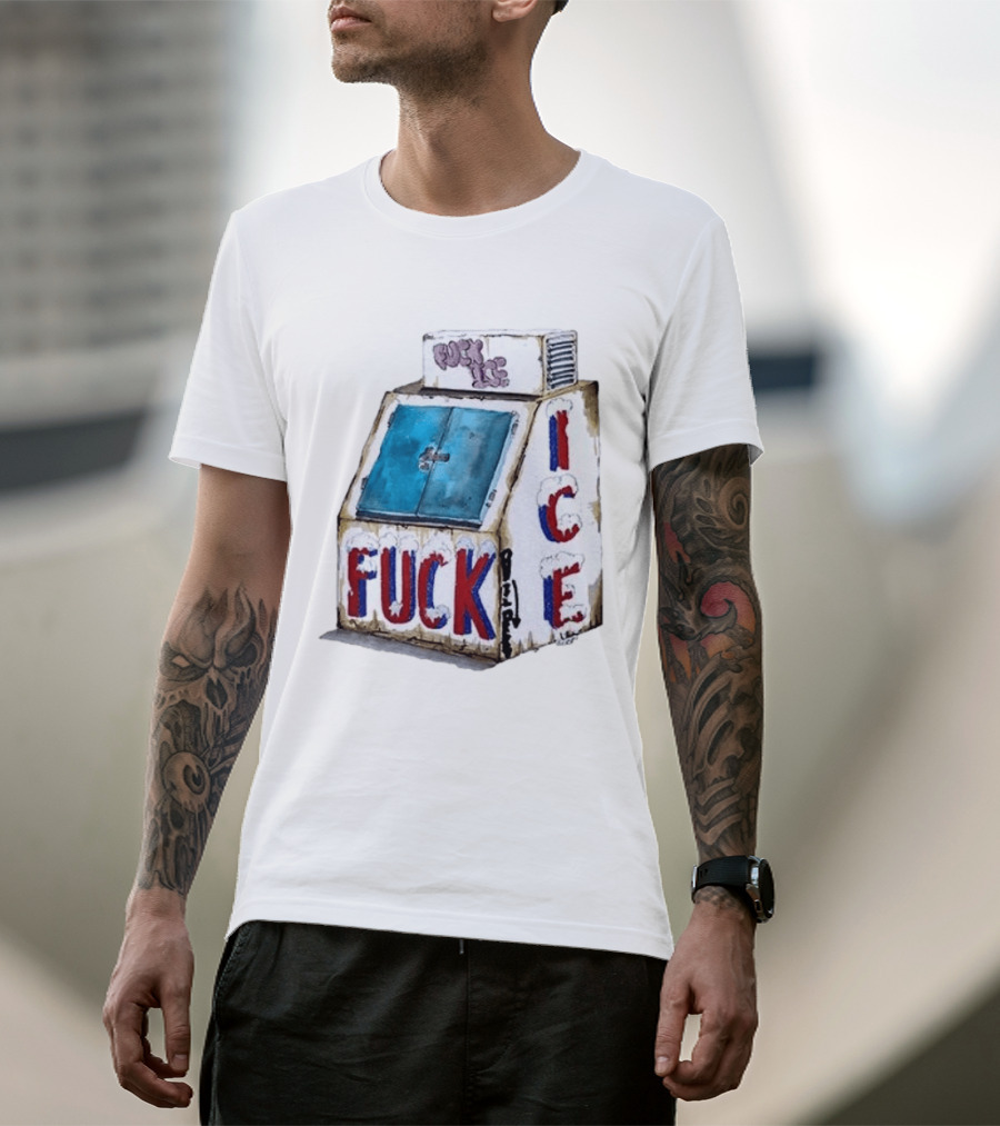 Fuck ICE No Human Is Illegal On Stolen Land T-Shirt