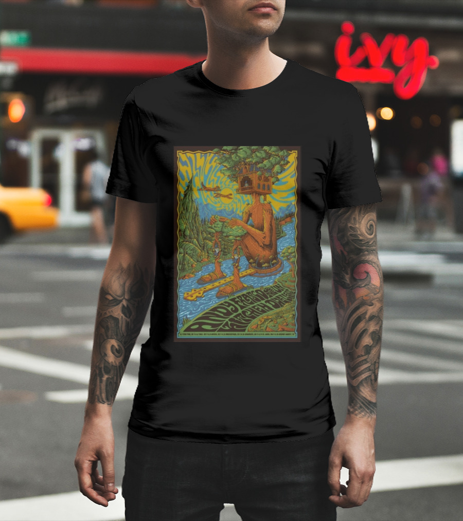 Andy Frasco Aug 14 2026 Atomic Block Party St. Louis MO Psychedelic T-Shirt