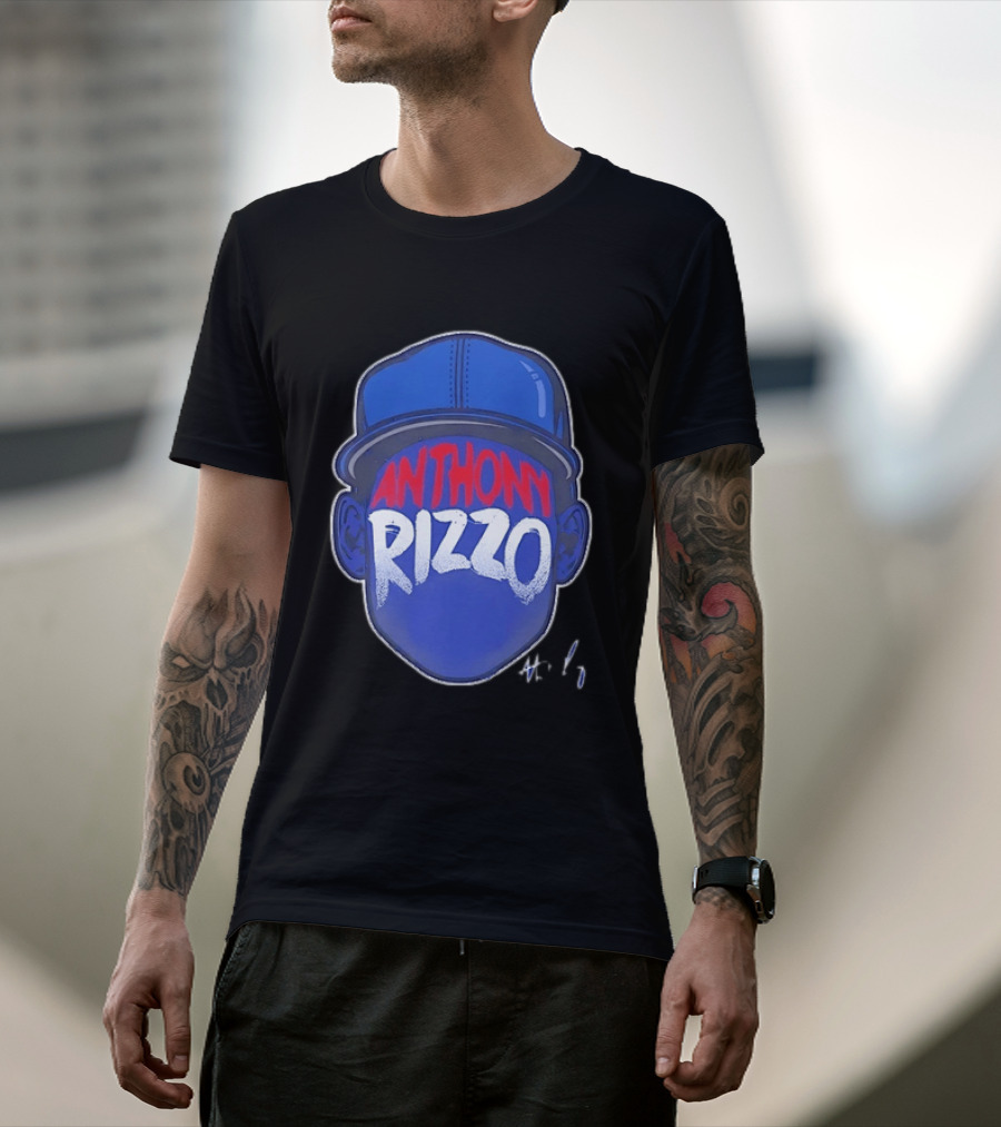 Anthony Rizzo Chicago Cubs Baseball Cap T-Shirt