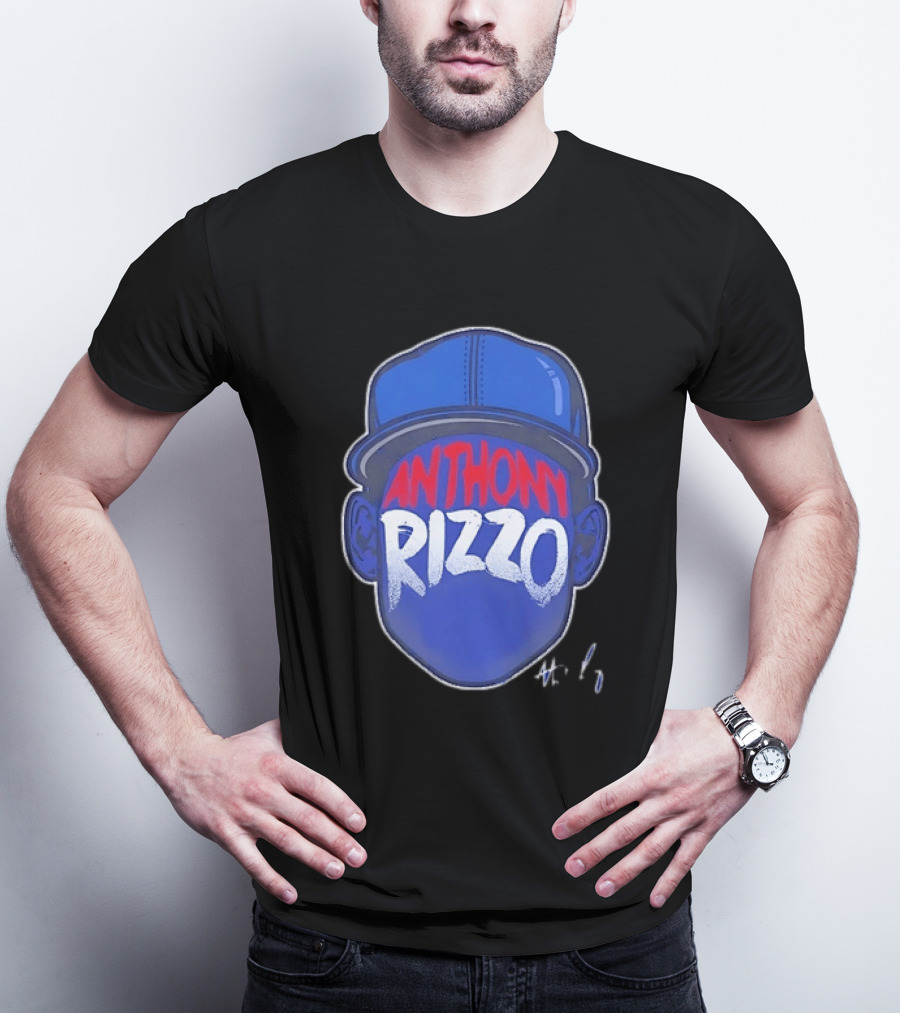 Anthony Rizzo Chicago Cubs Baseball Cap T-Shirt
