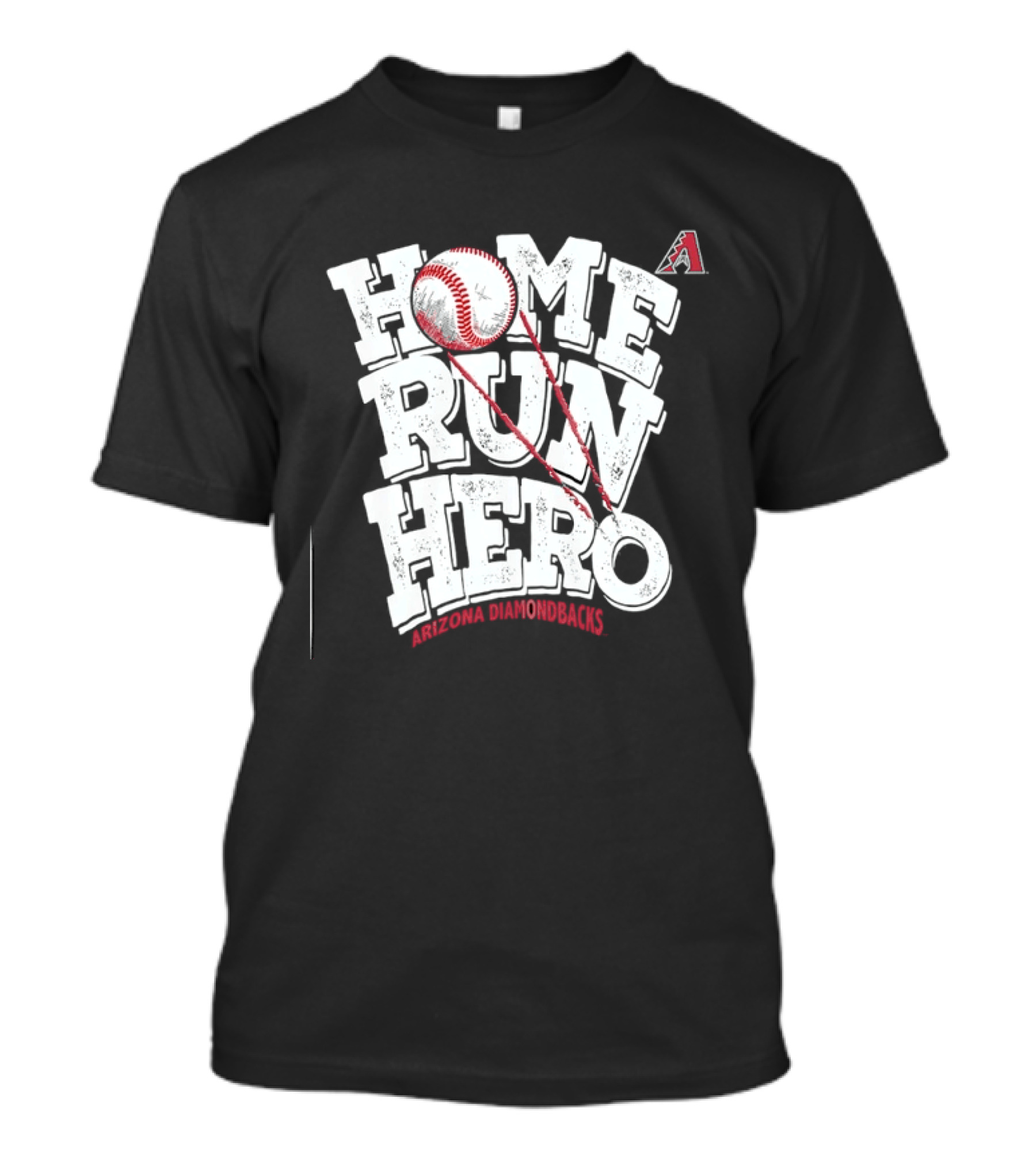 Arizona Diamondbacks Home Run Hero Baseball MLB Fan T-Shirt