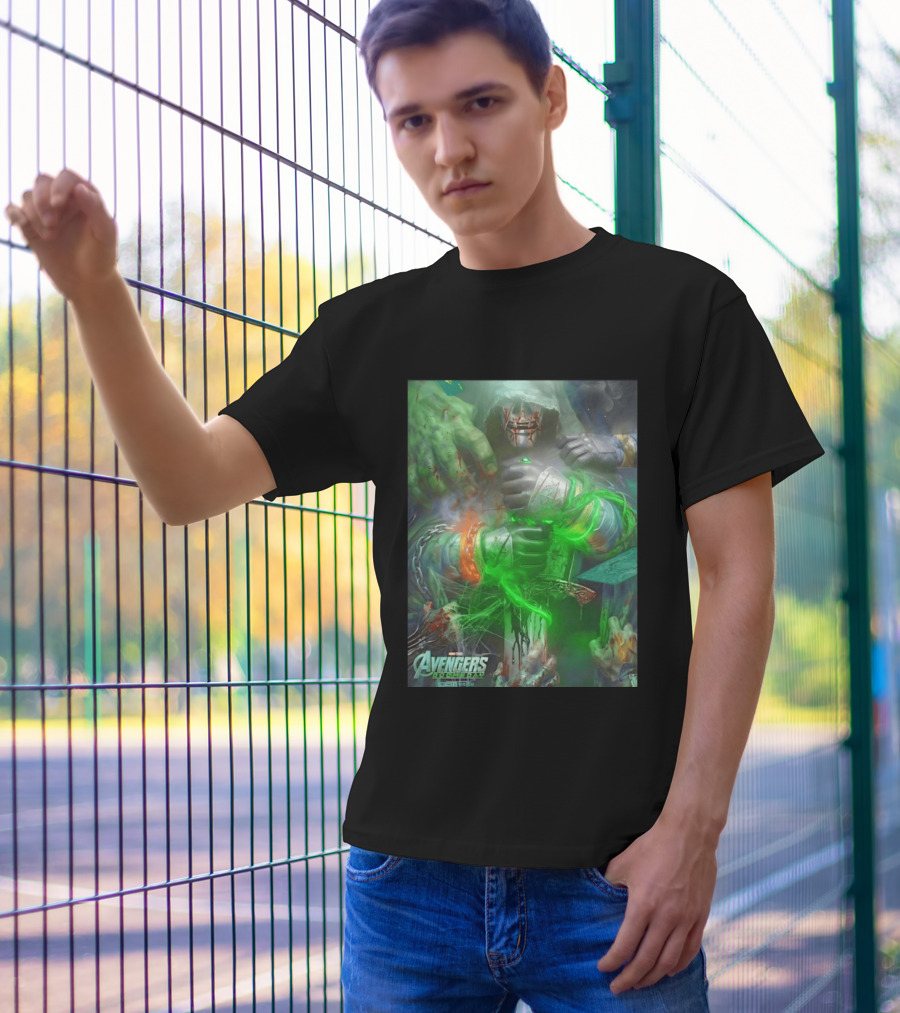 Avengers Doomsday Infinity Vision Powered Heroes Chaos T-Shirt
