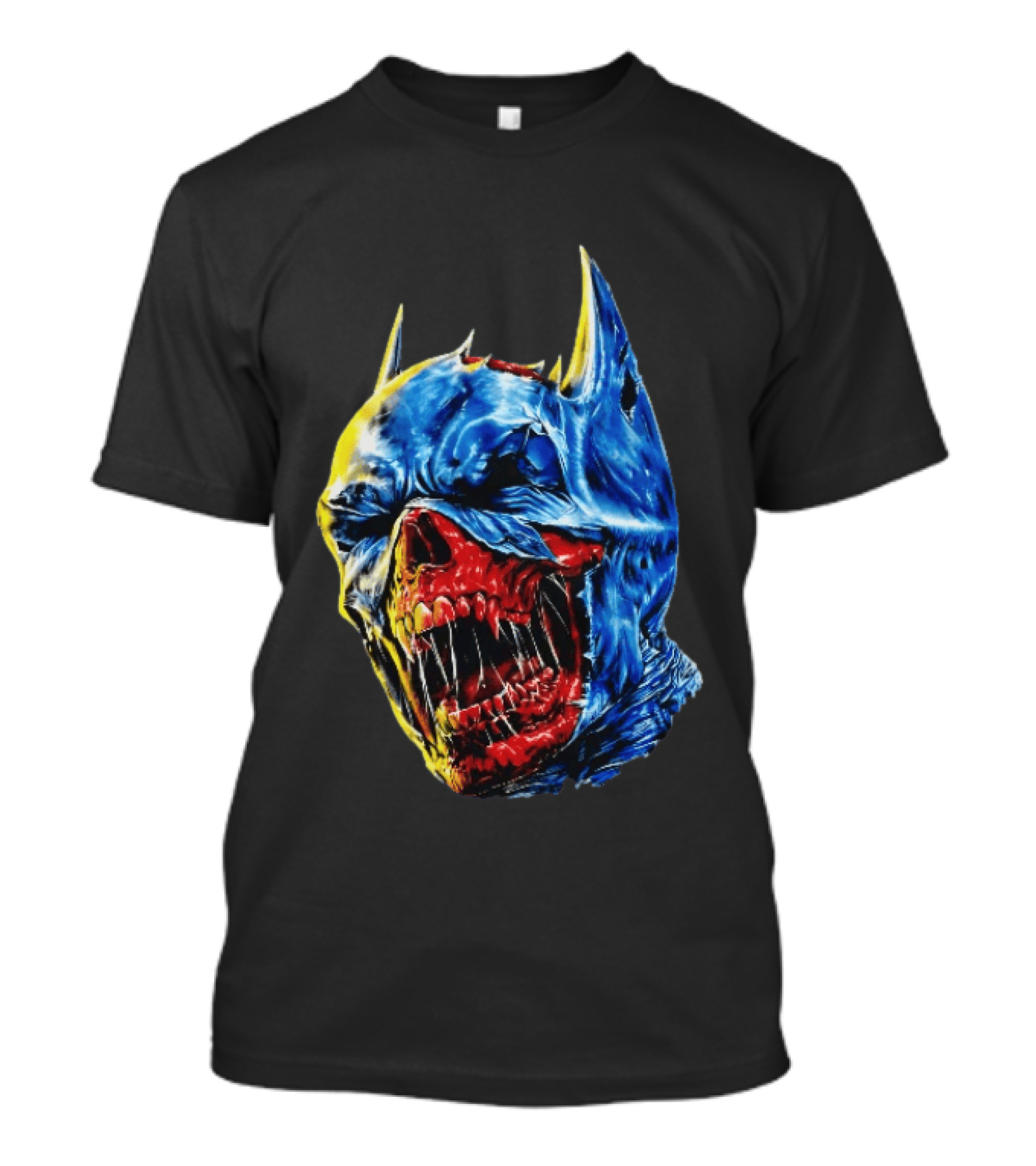 Batman DCeased Zombie Skull DC Comics Villainous Visage T-Shirt