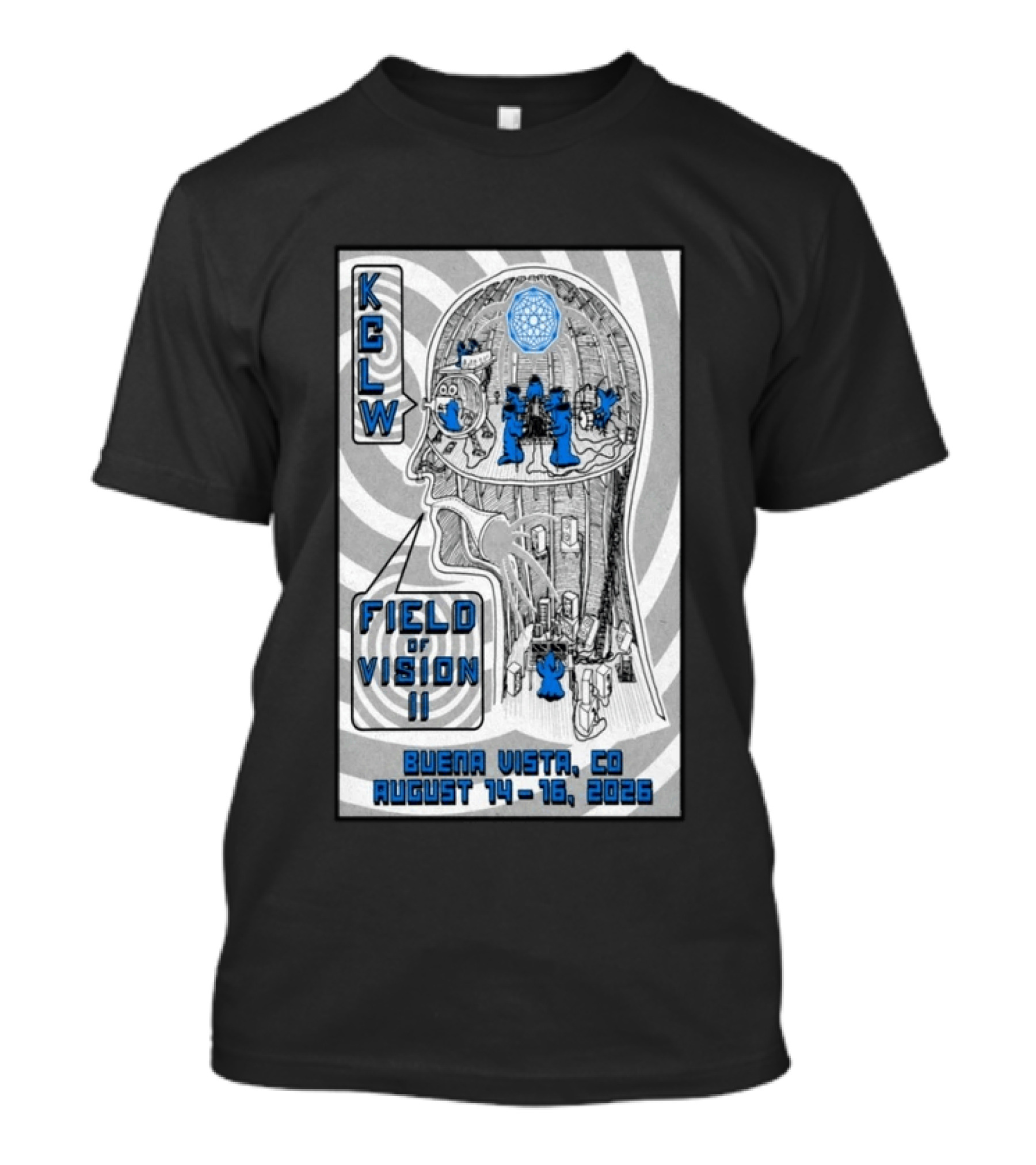 KGLW Field Of Vision II Buena Vista CO August 14 16 2026 T-Shirt