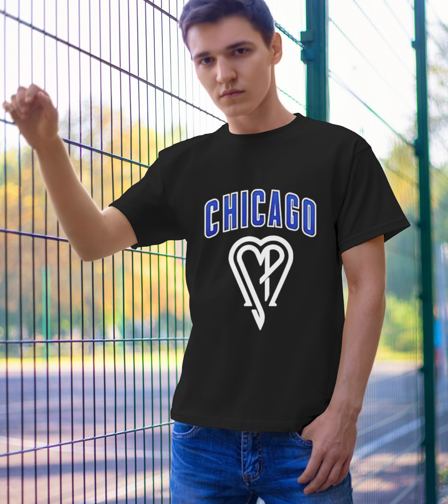 Chicago City Heart Love T-Shirt