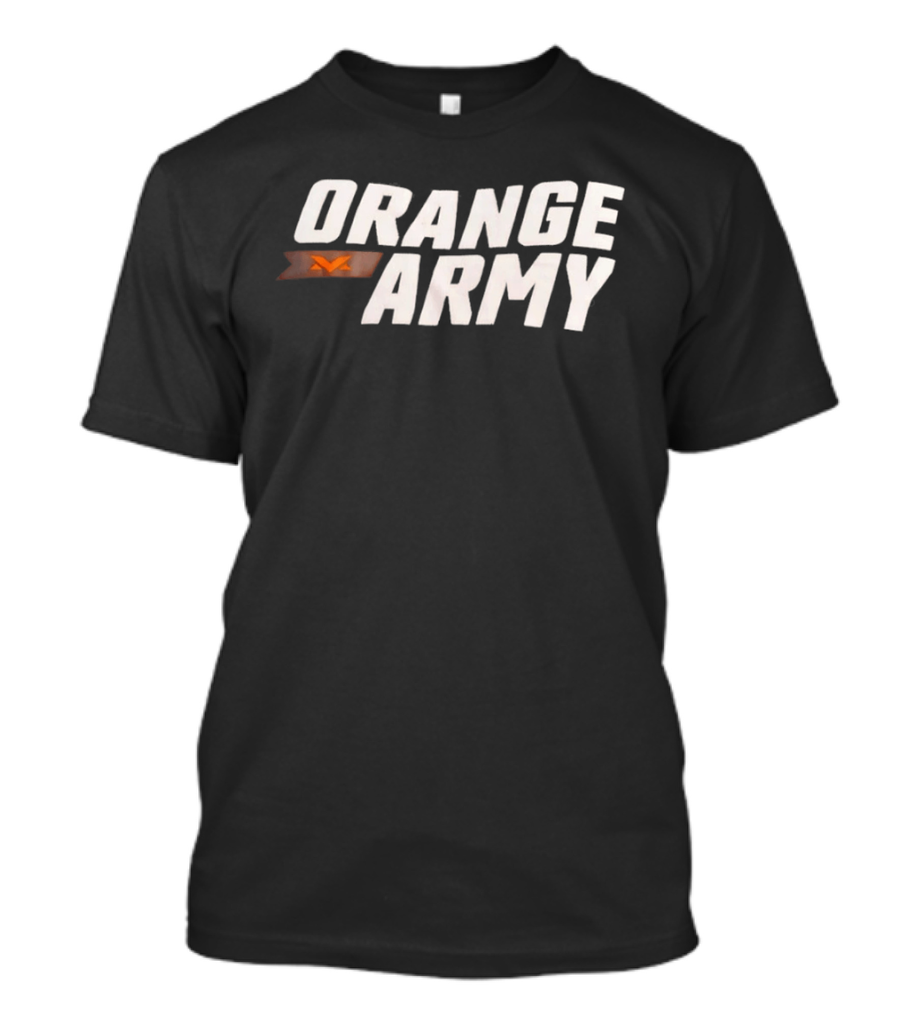 Orange Army Team Spirit Supporter Flag T-Shirt