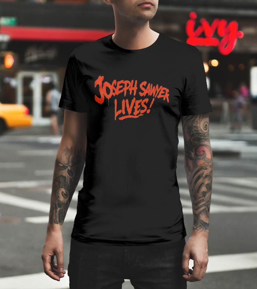 Joseph Sawyer Lives Horror Slasher Cult T-Shirt