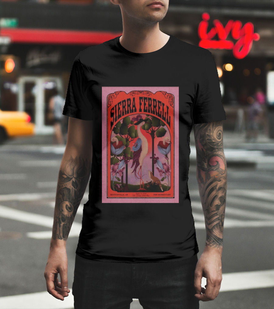 Sierra Ferrell Bentonville AR August 14 2026 The Momentary T-Shirt