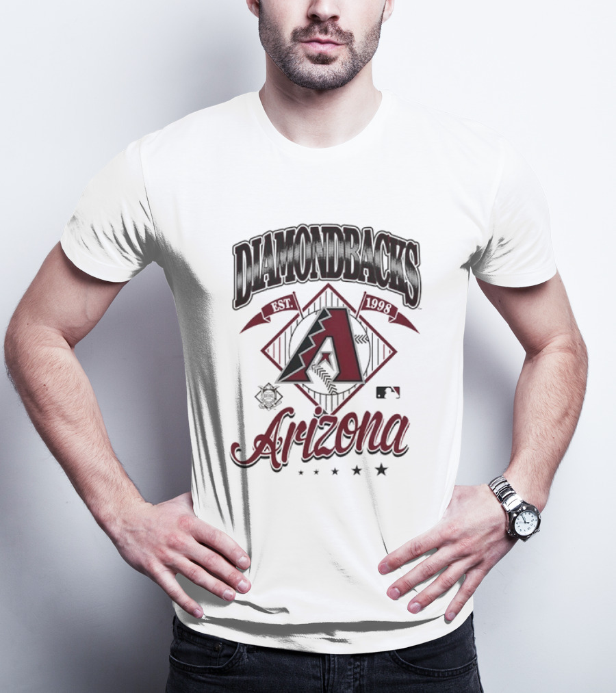 Arizona Diamondbacks Est 1998 Team A Logo MLB T-Shirt