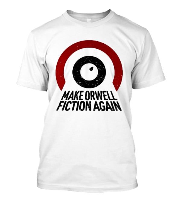 Carl's Tutoring Service Make Orwell Fiction Again Billions And Billions Open Minds Welcome T-Shirt