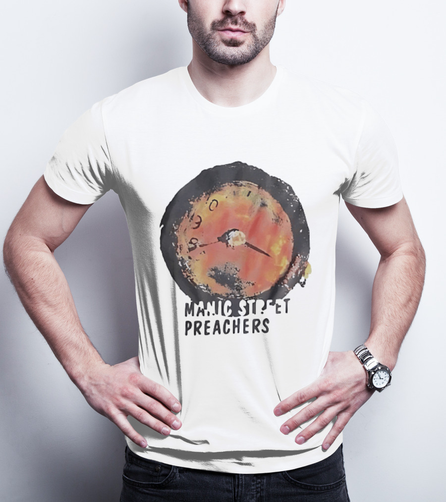 Manic Street Preachers Alternative Rock Band Dial T-Shirt