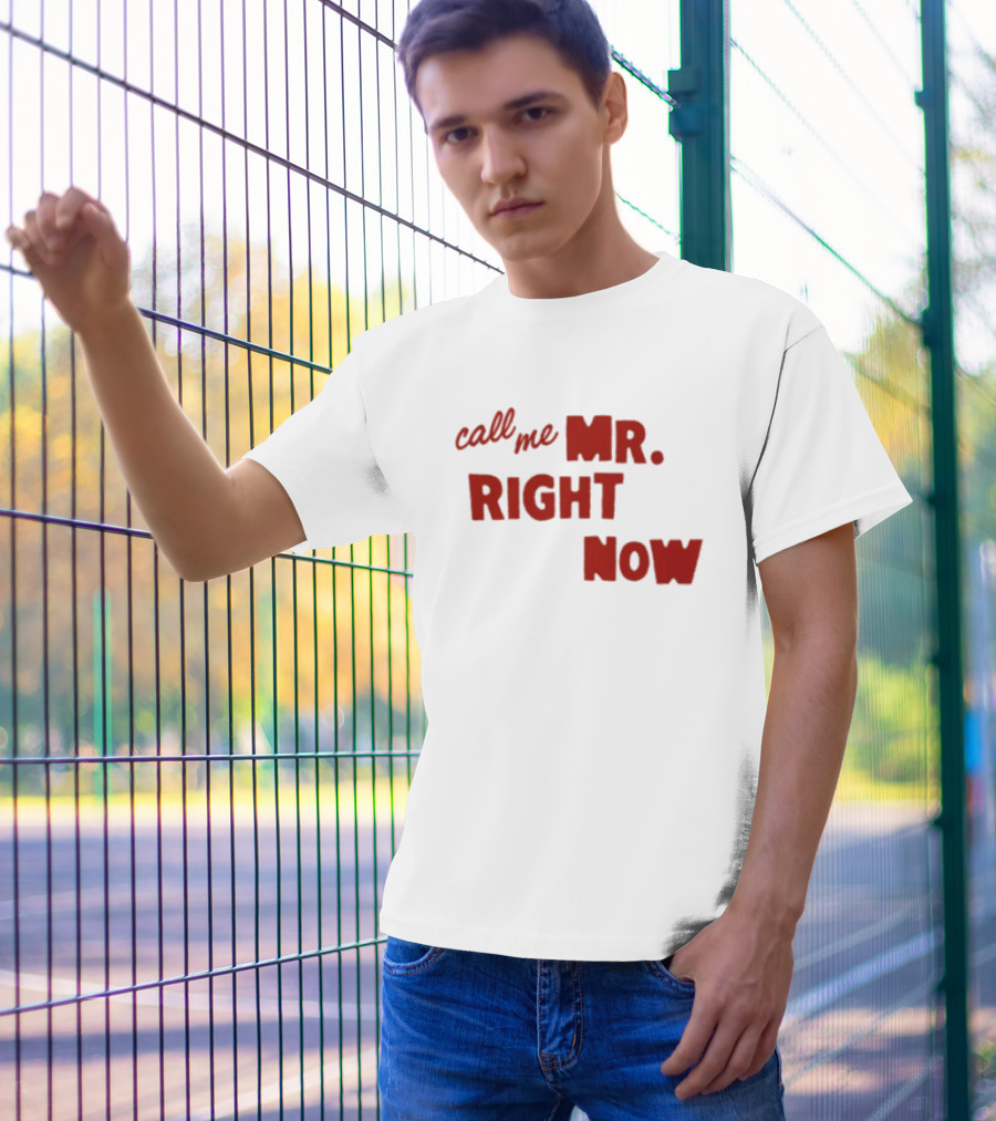 Republic Records Store Call Me Mr. Right Now T-Shirt