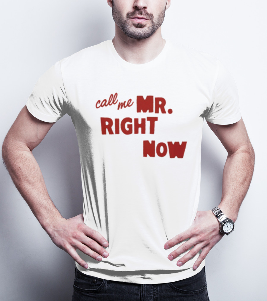Republic Records Store Call Me Mr. Right Now T-Shirt