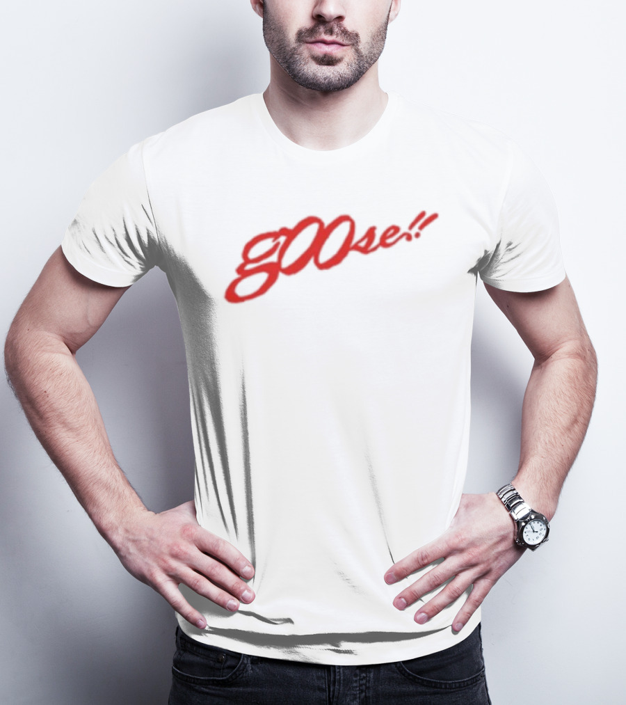 Grent Perez G00se Baseball Red Script T-Shirt