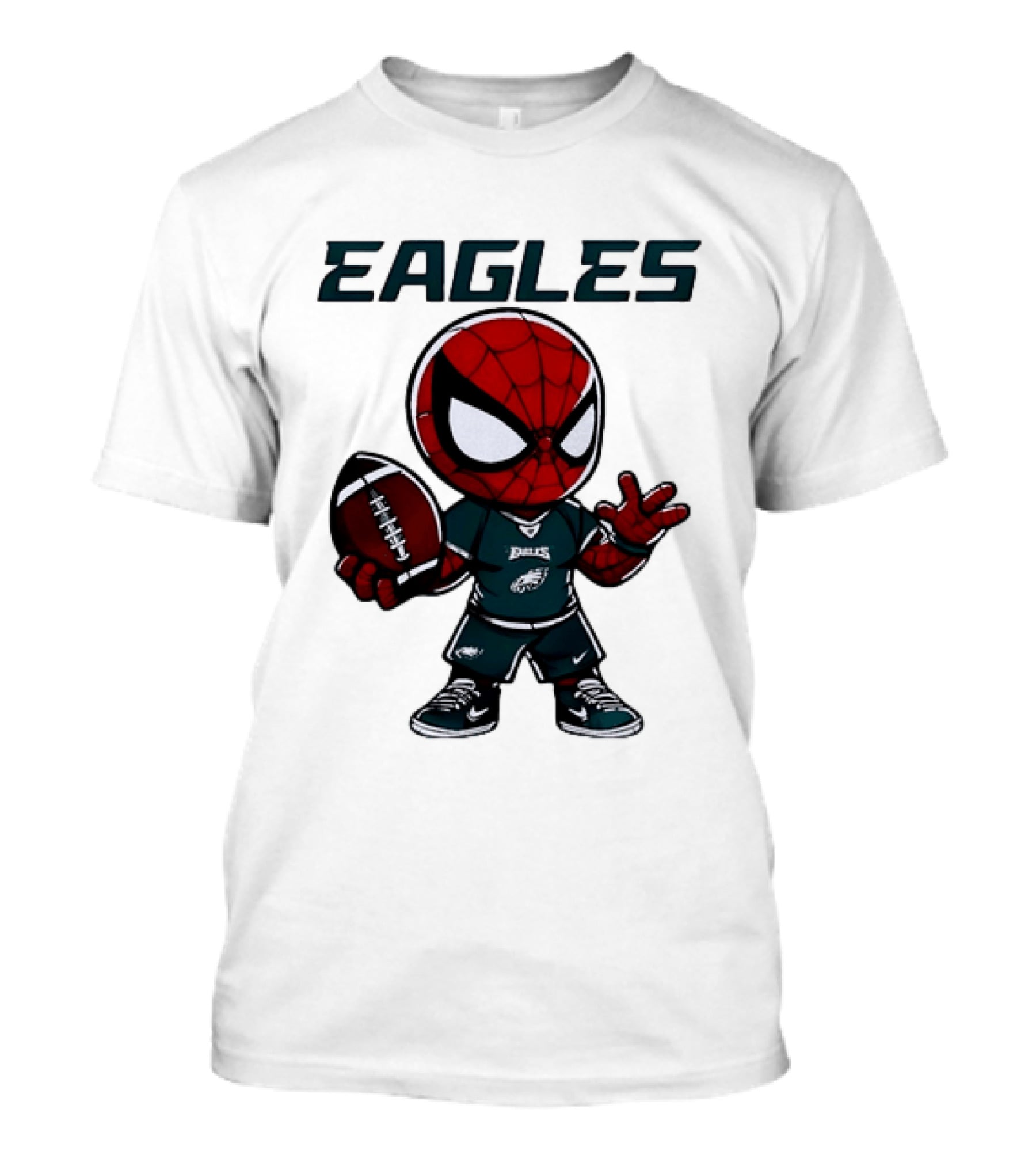 Spider Man Eagles Football Jersey Personalized Philadelphia Edition T-Shirt