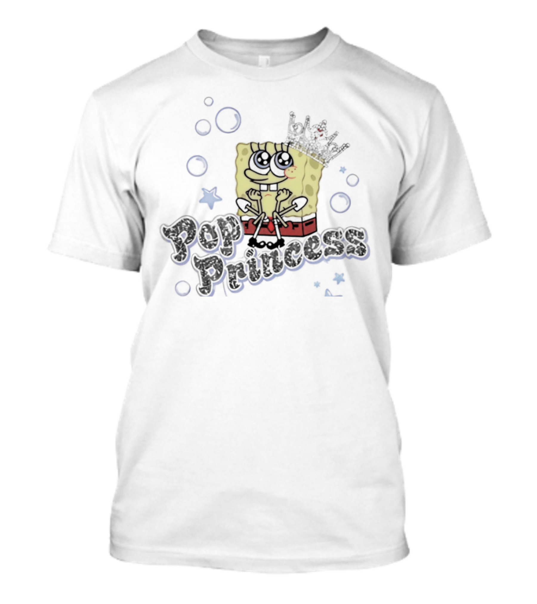 Nickelodeon SpongeBob SquarePants Pop Princess Bubbles Crown T-Shirt