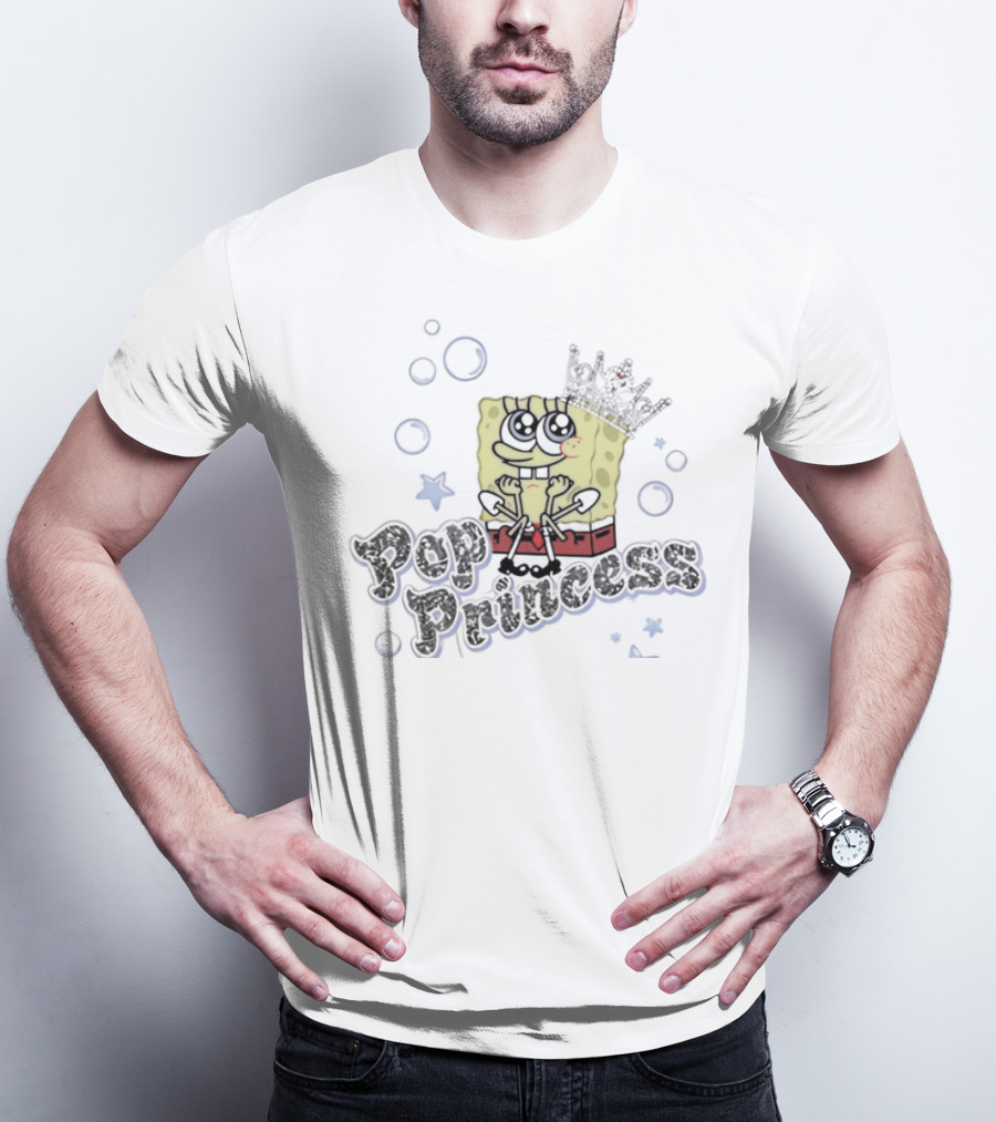 Nickelodeon SpongeBob SquarePants Pop Princess Bubbles Crown T-Shirt