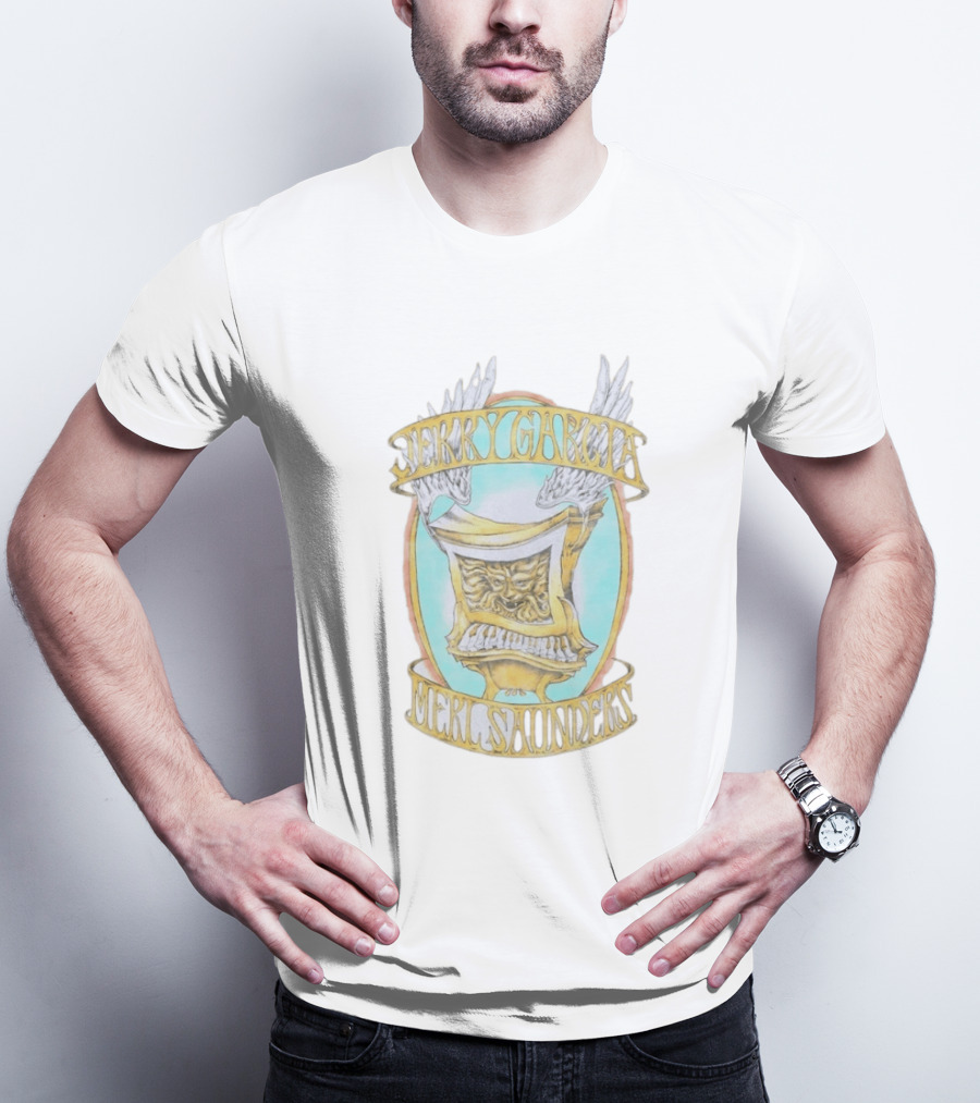 Jerry Garcia Merl Saunders Winged Piano Collaboration T-Shirt