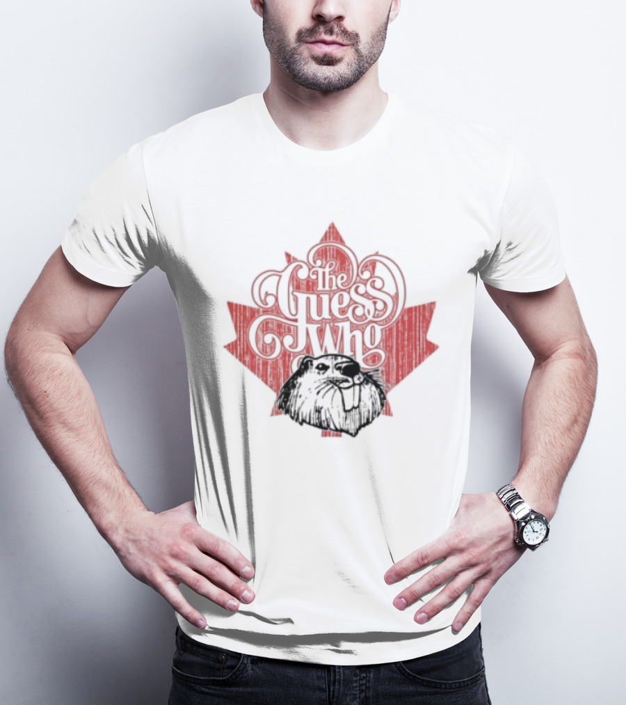 The Guess Who Beaver Maple Leaf Canadian T-Shirt