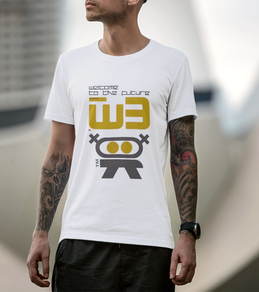 Welcome To The Future W3 Logotype TM T-Shirt
