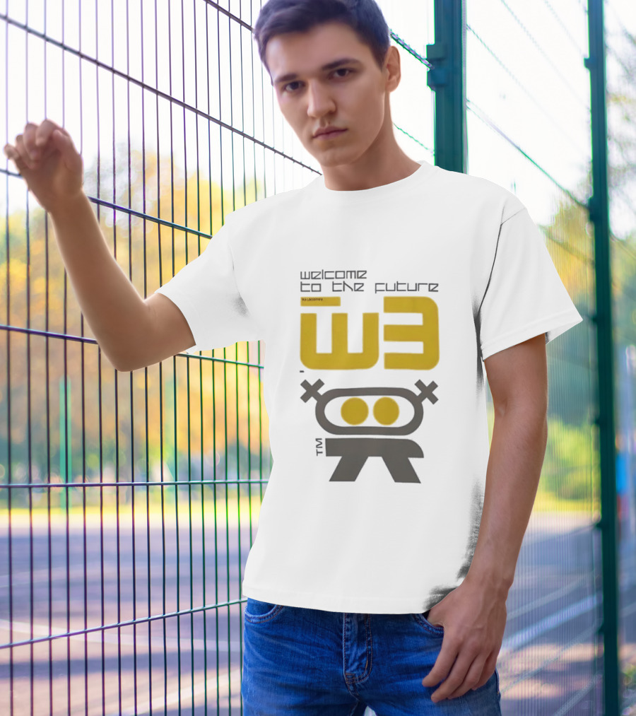 Welcome To The Future W3 Logotype TM T-Shirt