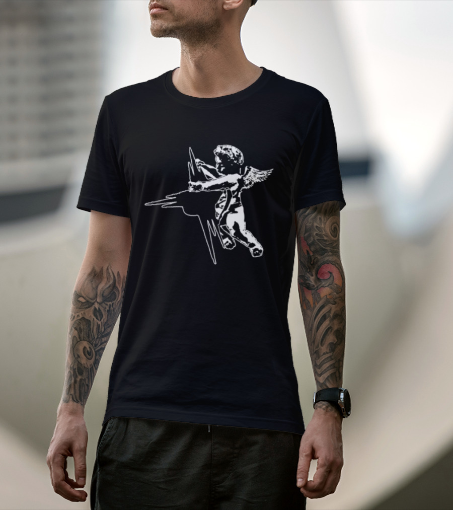 Bad Suns Store Cherub Angel With Bow And Arrow T-Shirt