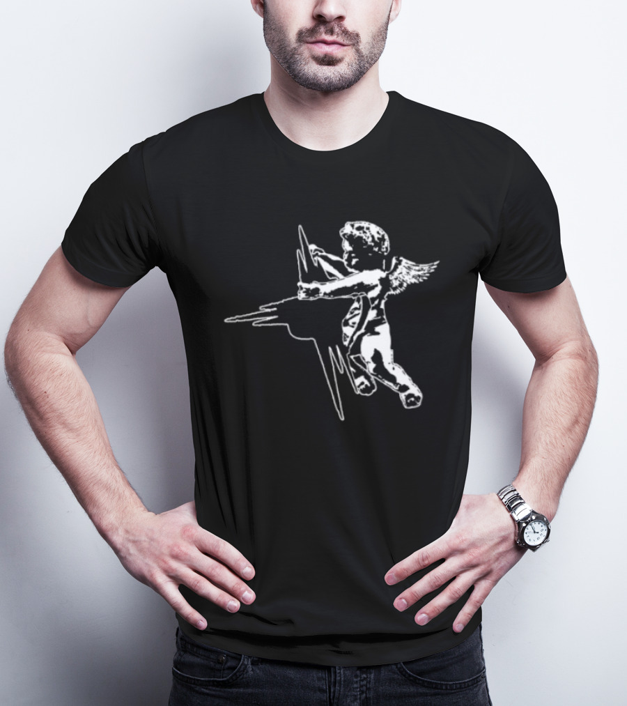 Bad Suns Store Cherub Angel With Bow And Arrow T-Shirt