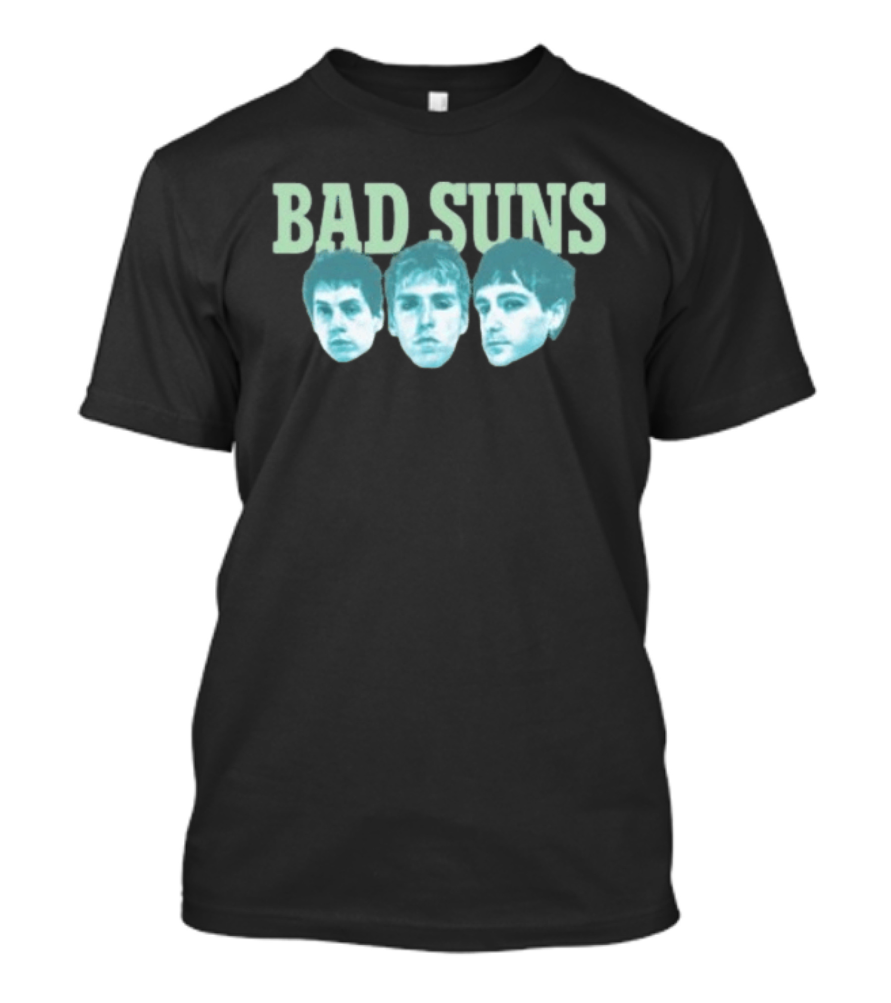 Bad Suns Band Floating Heads Imagery Merchandise T-Shirt