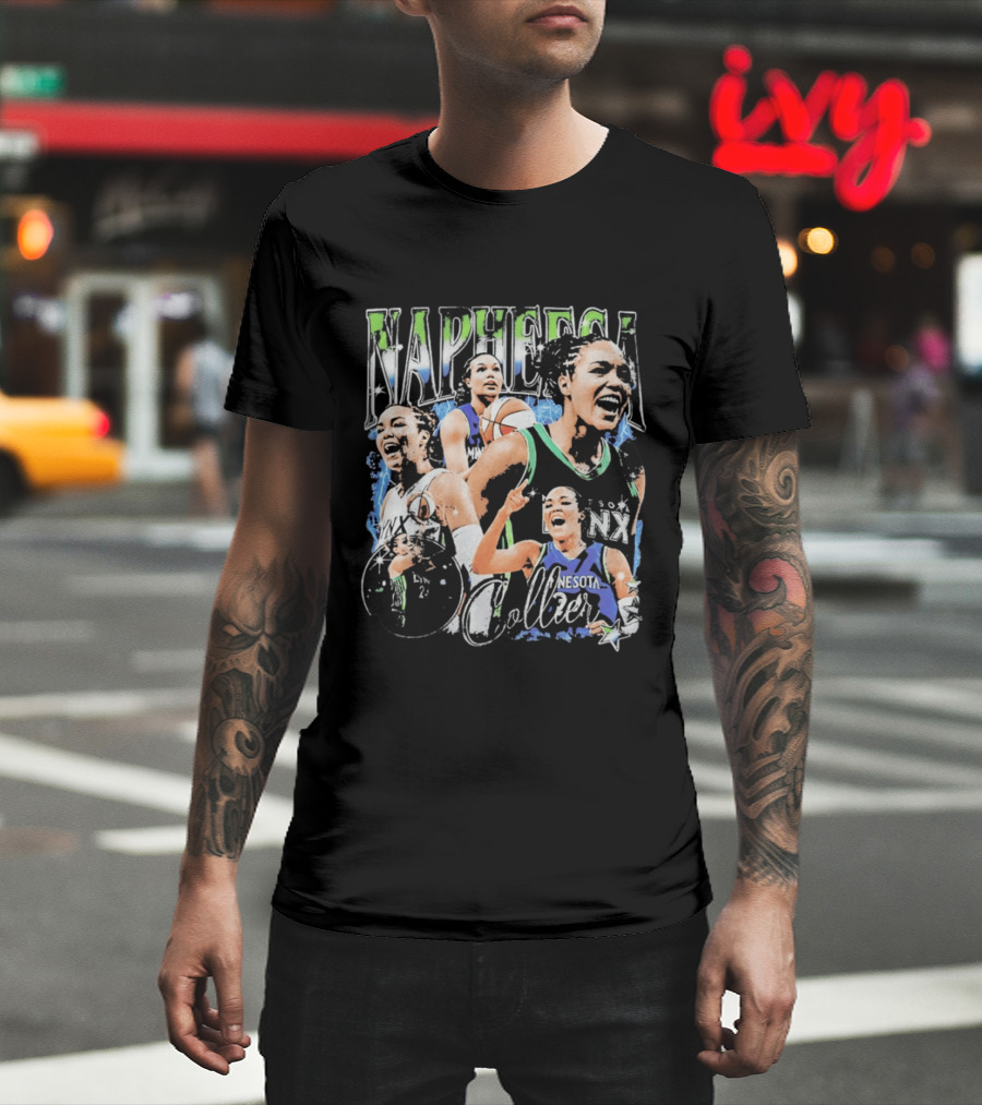 Napheesa Collier Minnesota Lynx Basketball Star T-Shirt