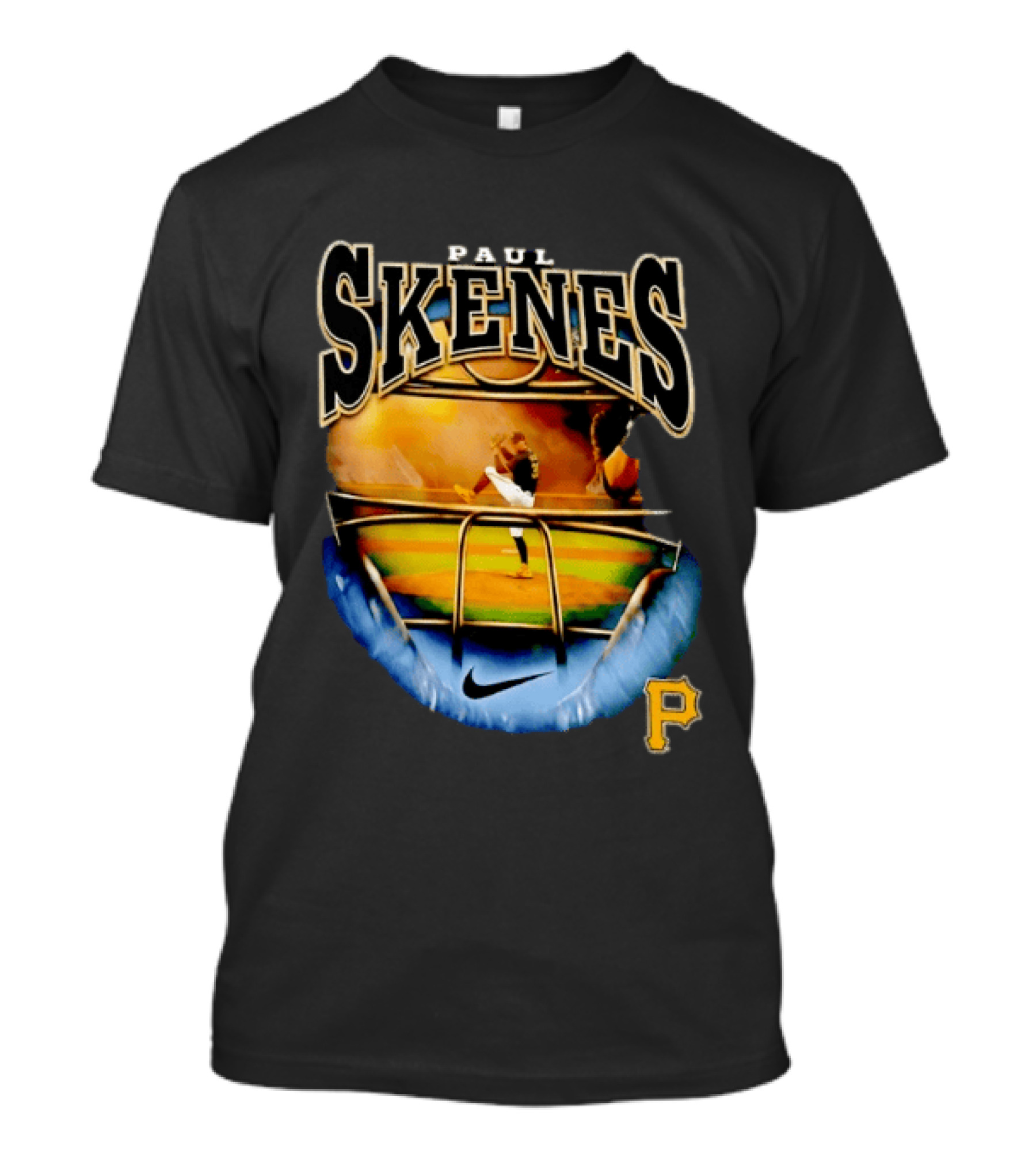 Paul Skenes Pittsburgh Pirates Ballpark Action Nike T-Shirt
