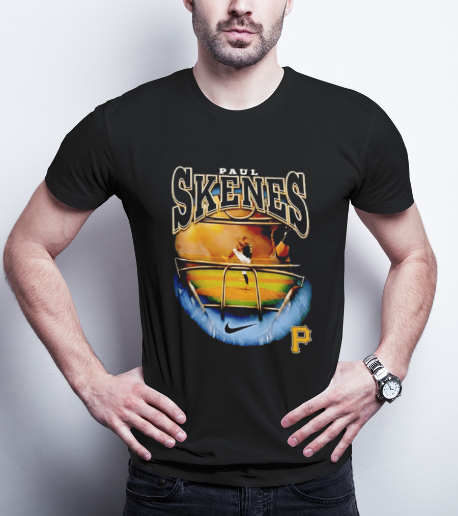 Paul Skenes Pittsburgh Pirates Ballpark Action Nike T-Shirt