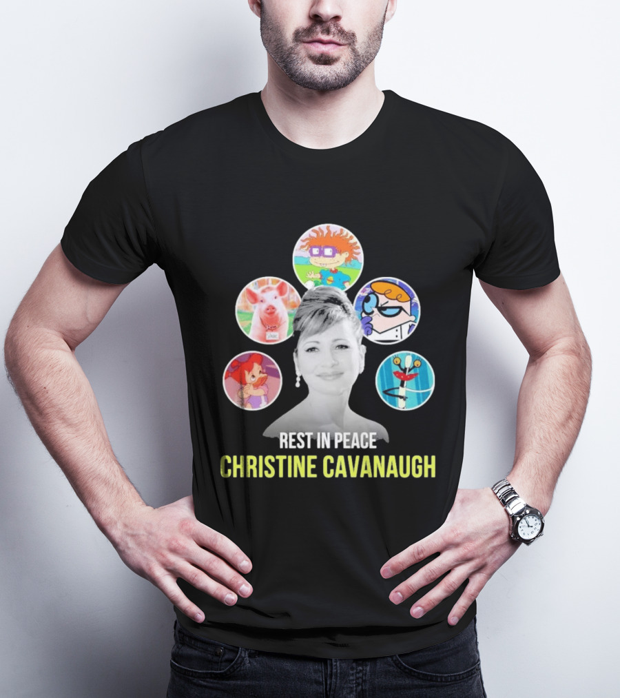 Rest In Peace Christine Cavanaugh Chuckie Dexter Babe Gosalyn Globehornet T-Shirt