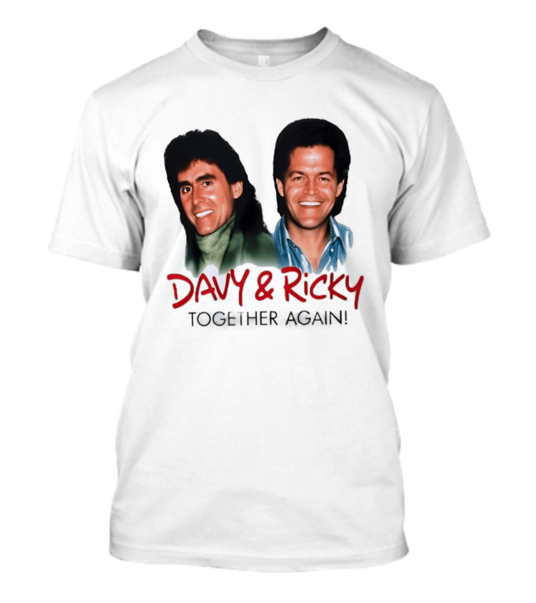 Davy & Ricky Together Again Music Legends T-Shirt