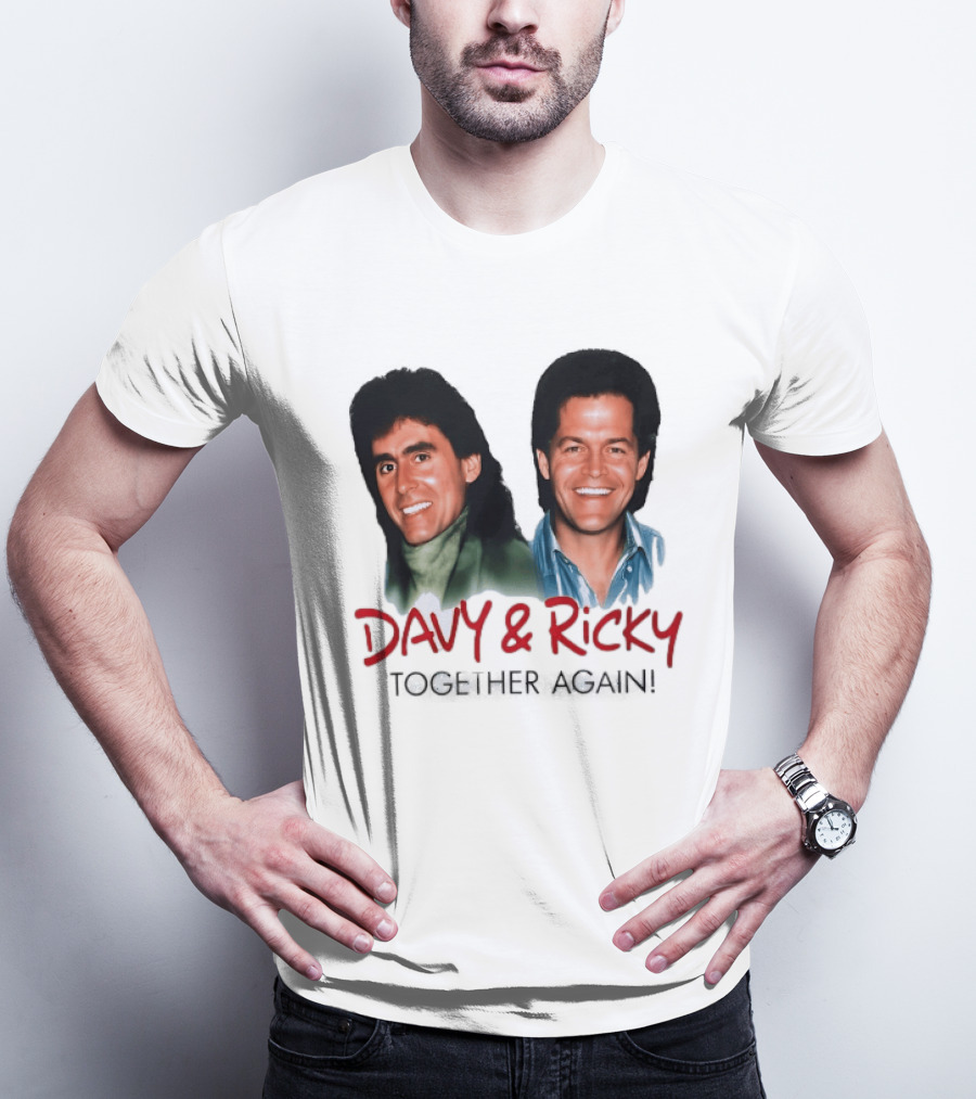 Davy & Ricky Together Again Music Legends T-Shirt