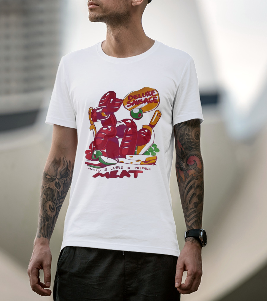 Deluxe Sausage Cured Premium Meat T-Shirt
