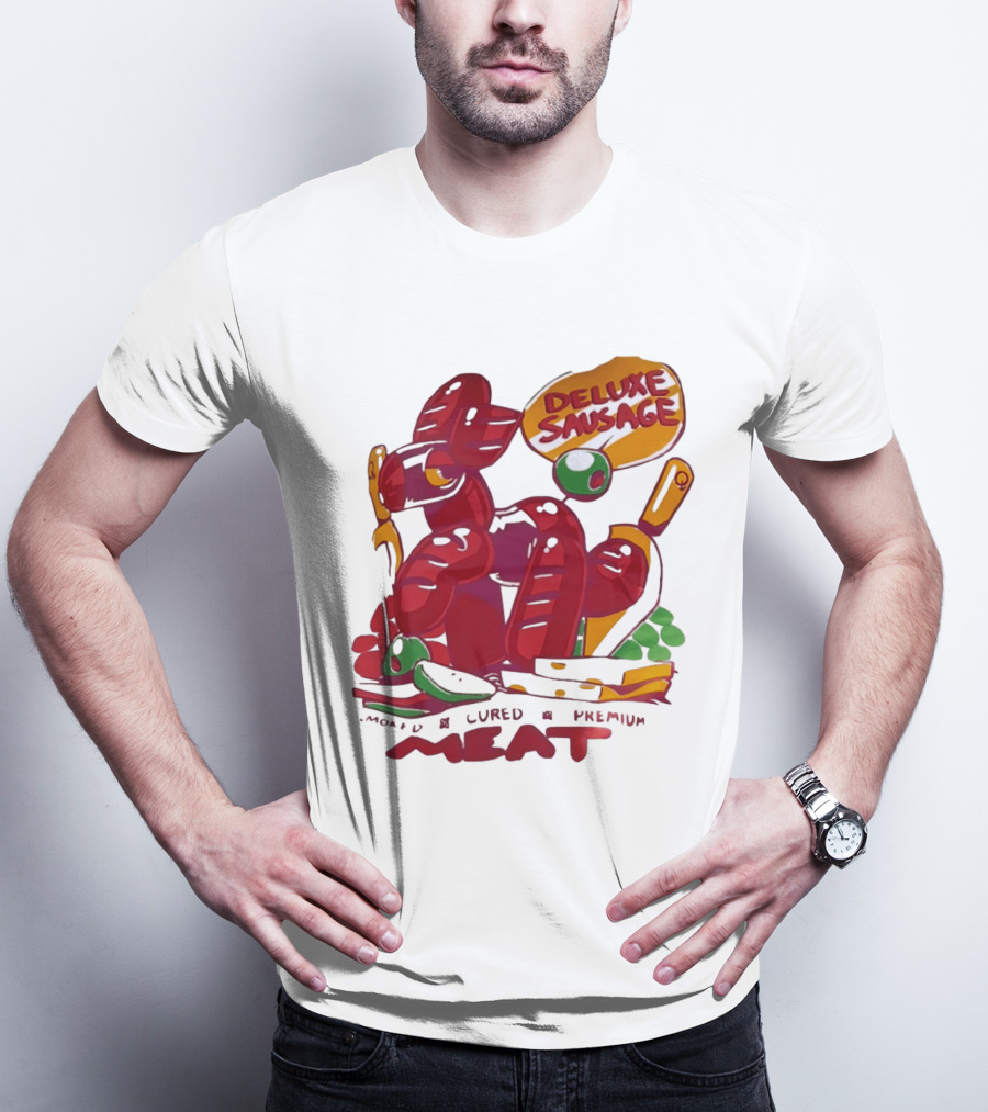Deluxe Sausage Cured Premium Meat T-Shirt
