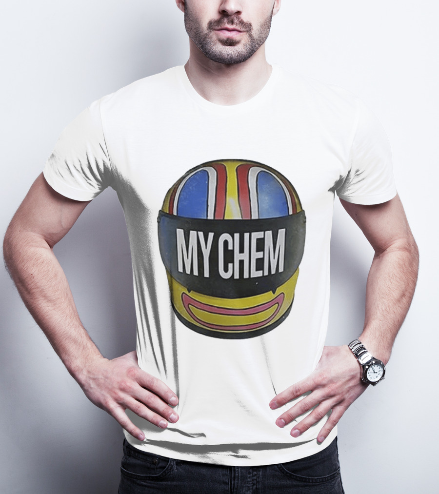My Chemical Romance Kobra Kid Helmet My Chem T-Shirt