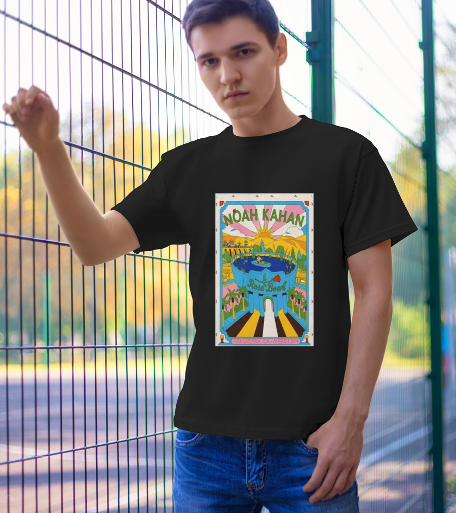 Noah Kahan Rose Bowl Pasadena CA August 15th 2026 T-Shirt