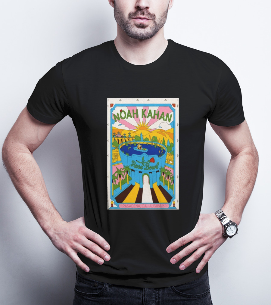 Noah Kahan Rose Bowl Pasadena CA August 15th 2026 T-Shirt