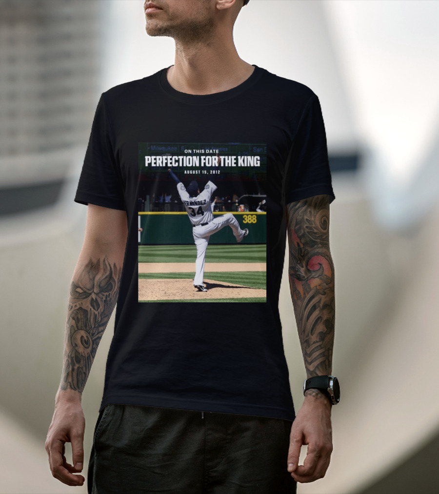 On This Date Perfection For The King Hernandez 34 August 15 2012 T-Shirt