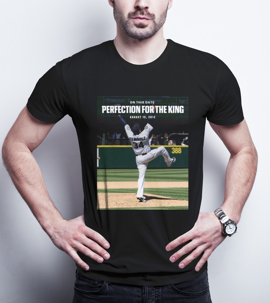 On This Date Perfection For The King Hernandez 34 August 15 2012 T-Shirt