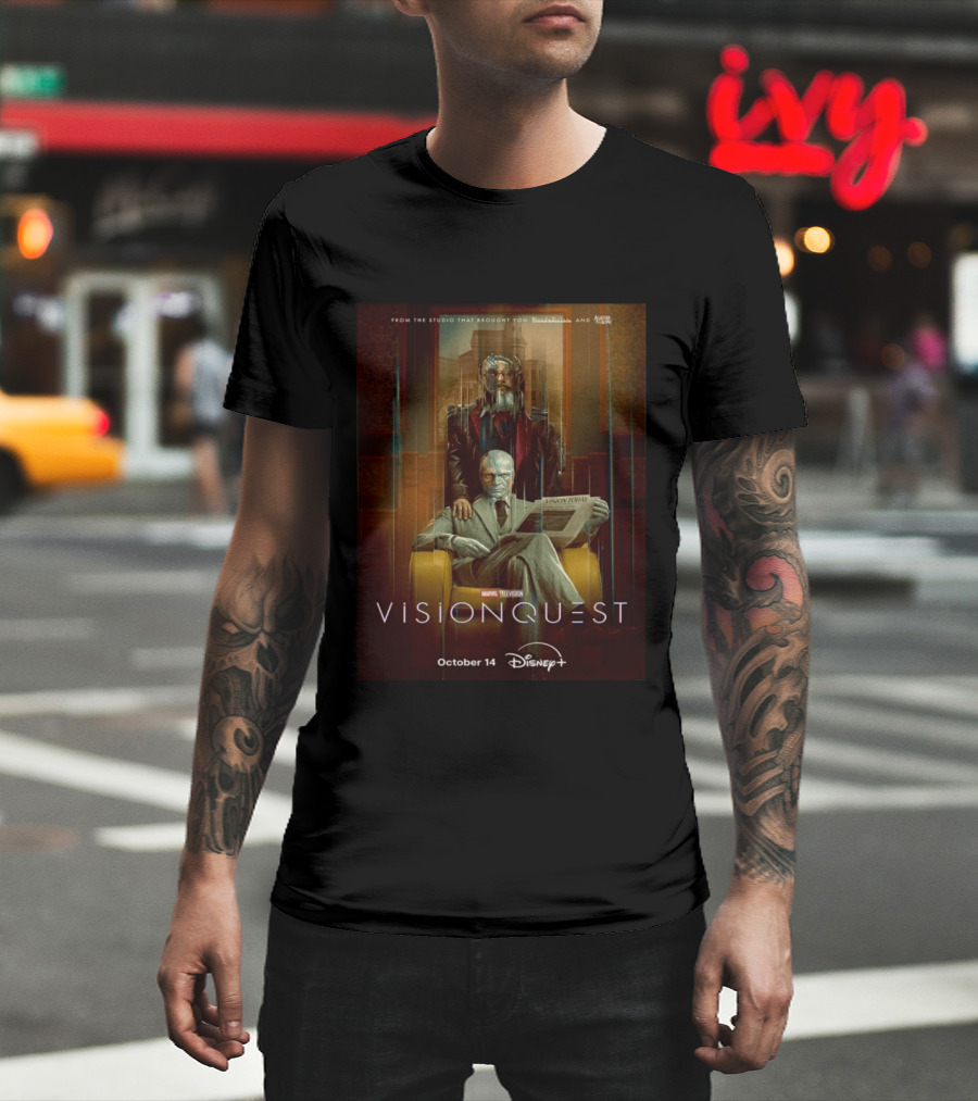VisionQuest Marvel Television Disney Plus October 14 T-Shirt