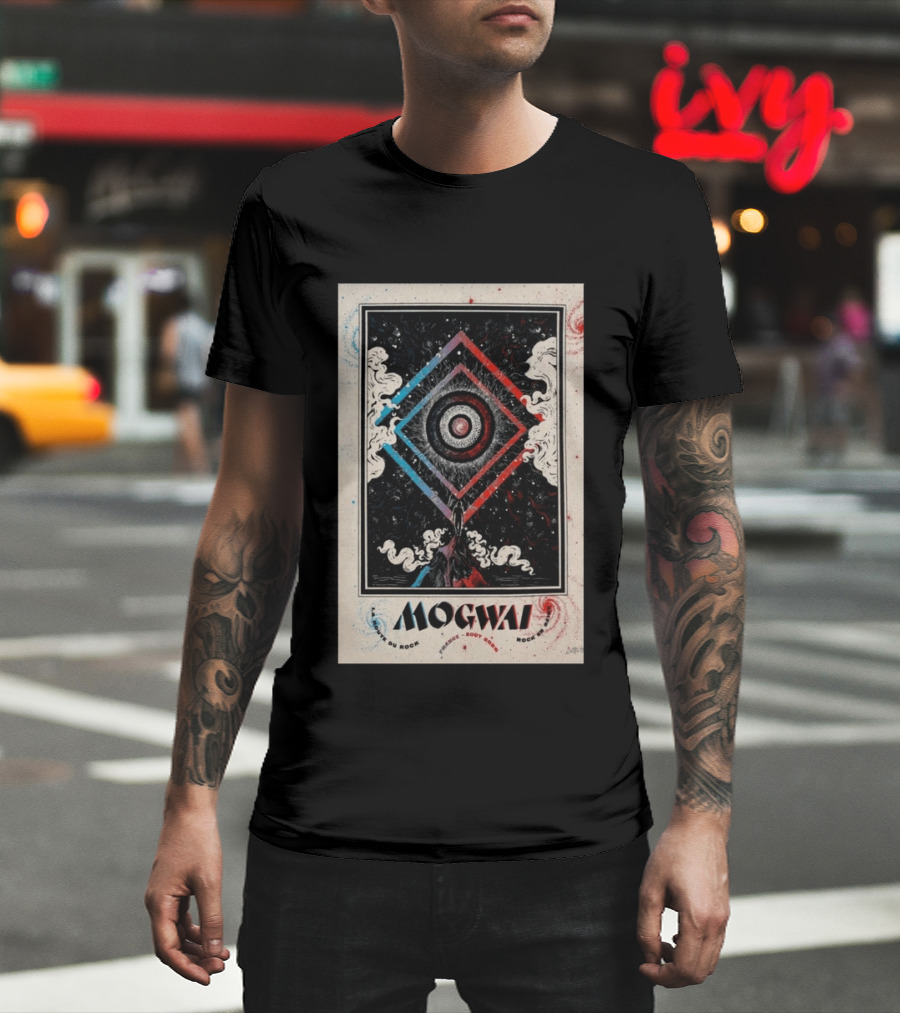 Mogwai 2026 France Rock Festival Exclusive Voyage Du Rock T-Shirt