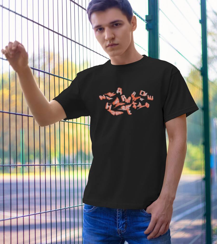 Narrow Head Butterflies T-Shirt