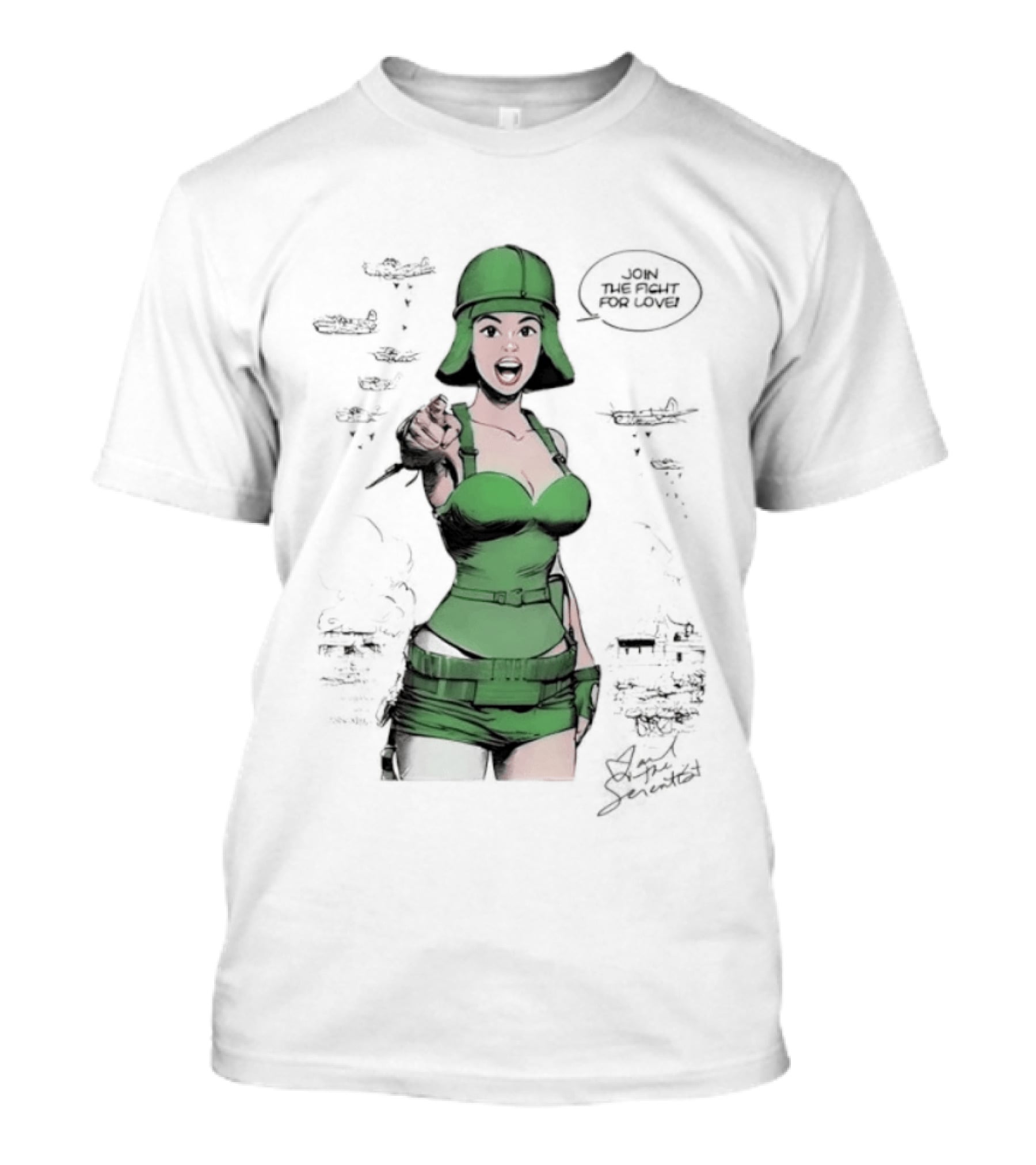 Alicia Keys Join The Fight For Love By Ian The Scientist T-Shirt
